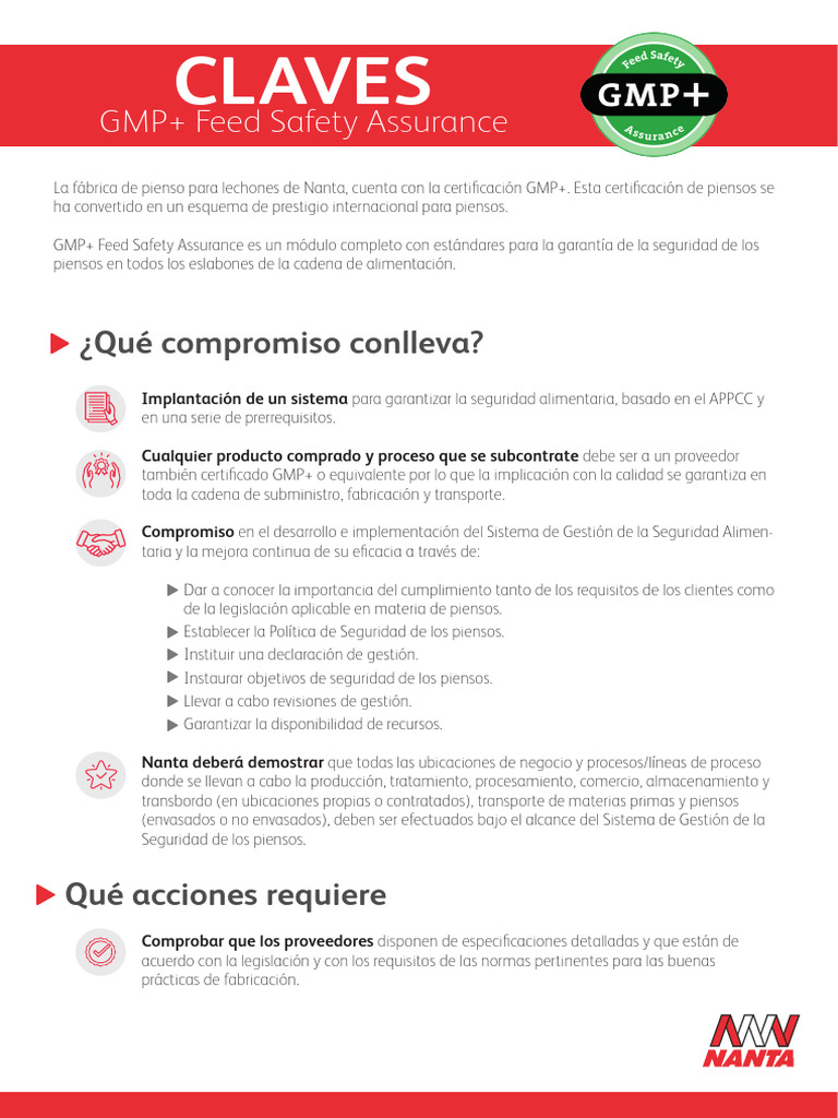 Claves GMP | PDF | Seguridad alimenticia