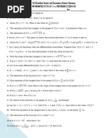Grade 12 Calculus Practice Questions | PDF