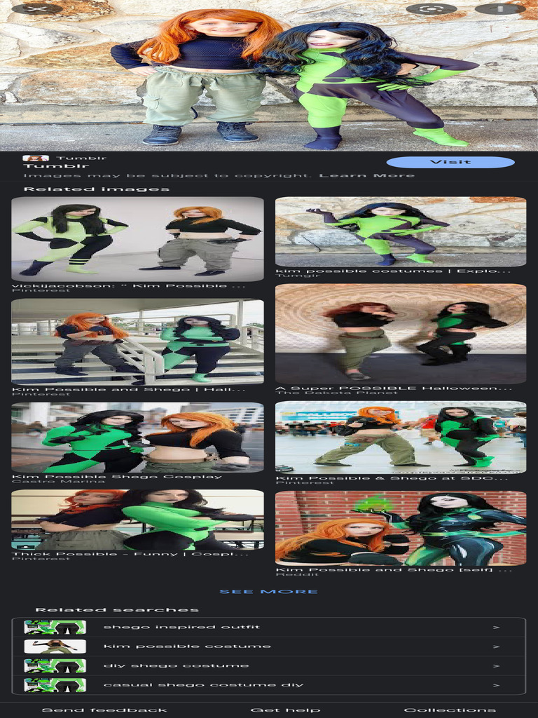 Kim Possible and Shego Costume - Google Search | PDF