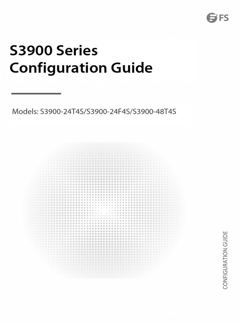 s3900-series-configuration-guide | PDF | I Pv6 | Computer Networking