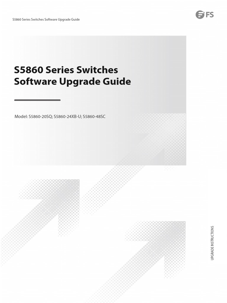 s5860 Series Switches Software Upgrade Guide | PDF | Booting | Filename