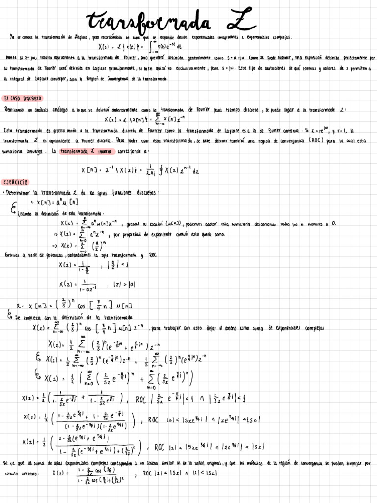 Repaso Control 4 Senales | PDF | Cálculo | Análisis complejo