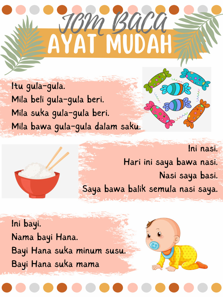 Cute Class Announcement Poster | PDF