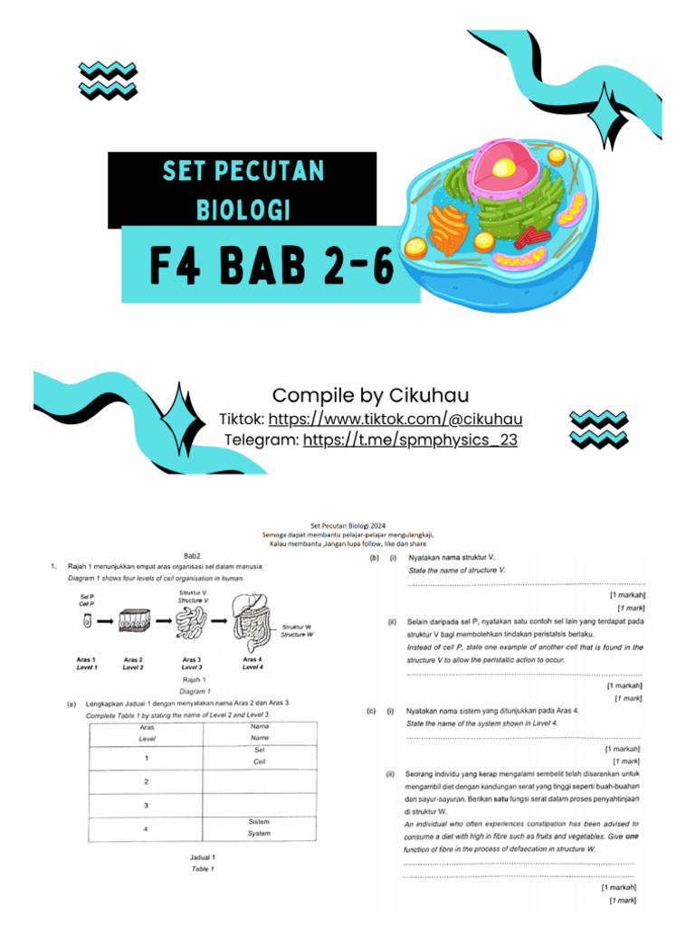 SPM Bio 2024 | PDF