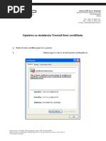 Certilia - Upute Za Registraciju I Aktivaciju Novog Korisnika | PDF
