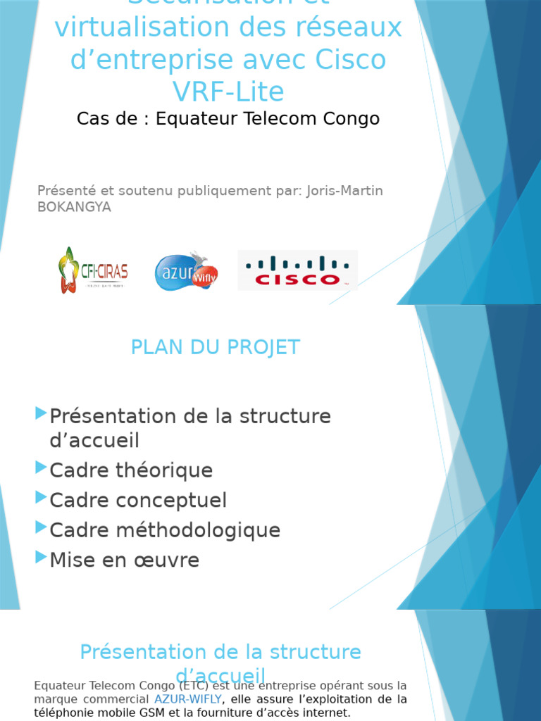 Sécurisation des réseaux avec Cisco VRF-Lite | PDF | Commutateur réseau | Réseau informatique