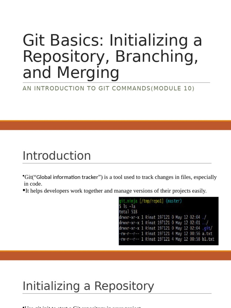 Git Repositorymod 10 Pdf Computer Programming System Software