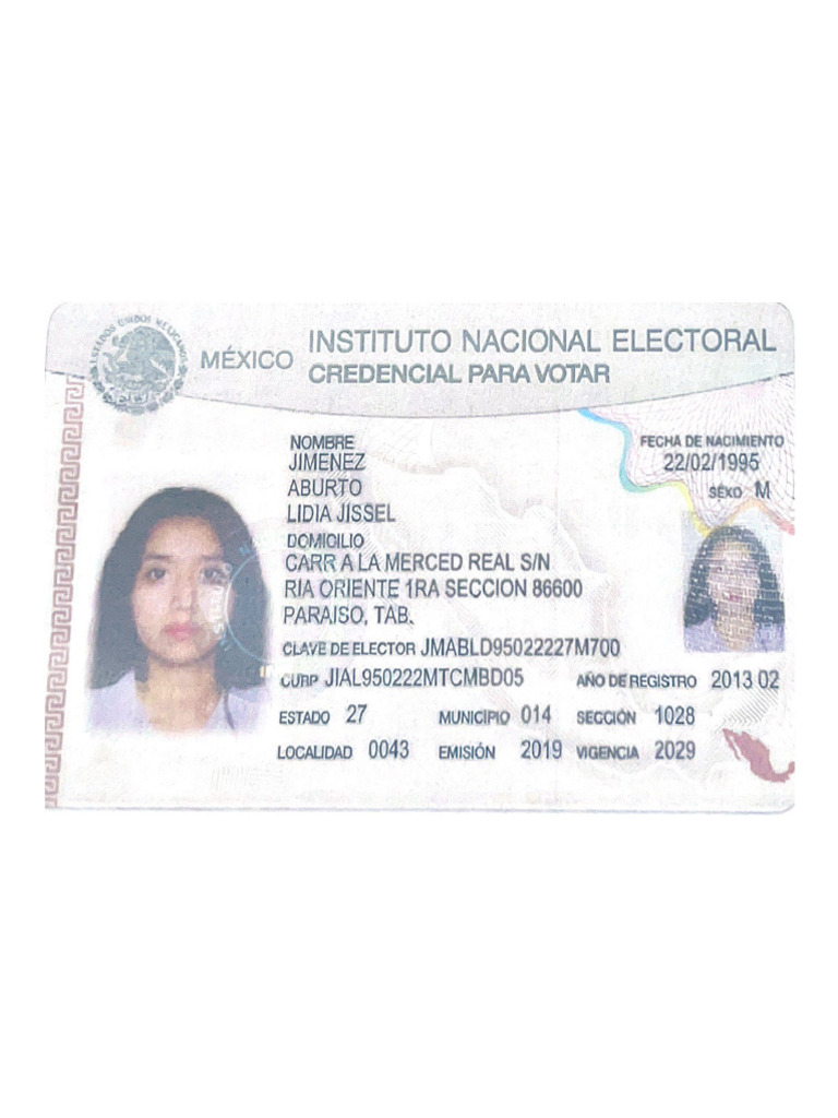 Credencial para Votar | PDF