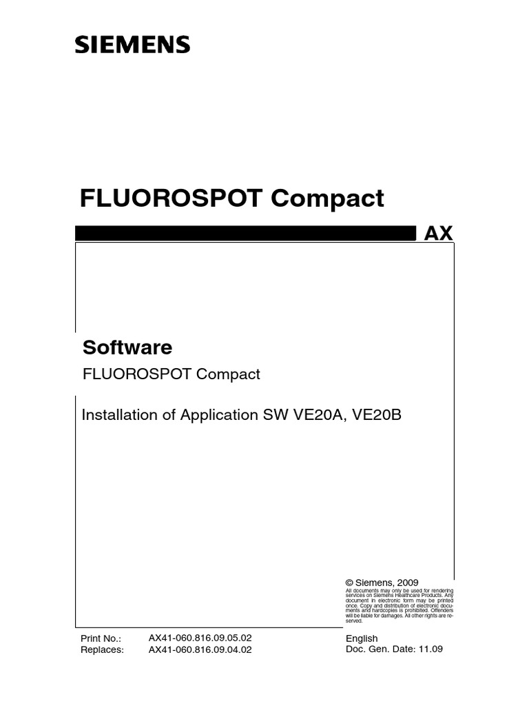 Fluorospot Compact Software P1 | PDF | Booting | Bios