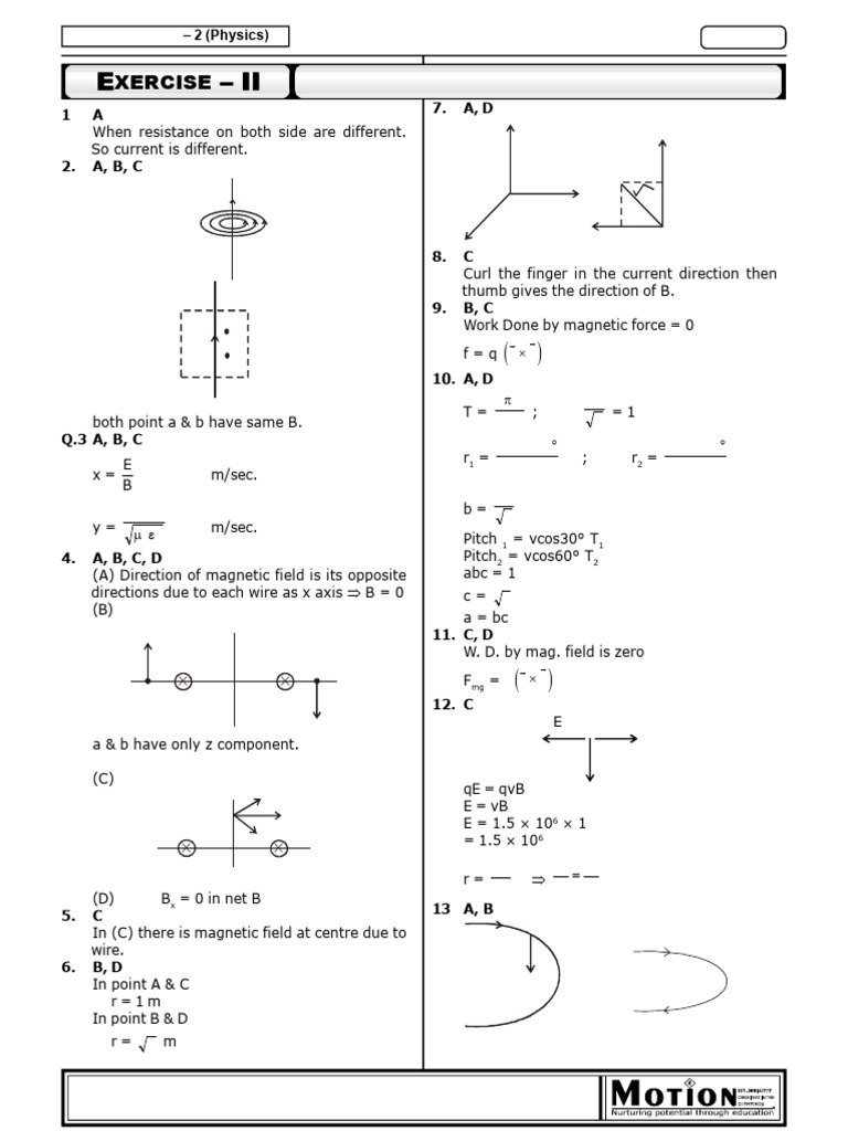 Exercise 2snskkskso | PDF | Electromagnetism
