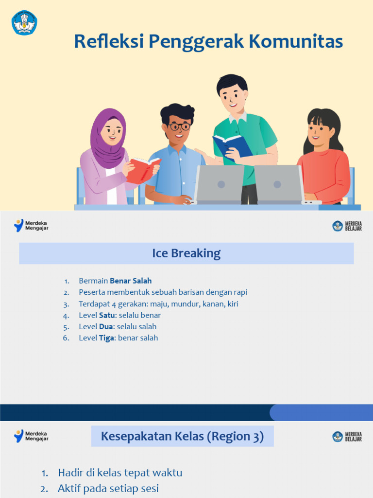 Refleksi Penggerak Komunitas | PDF
