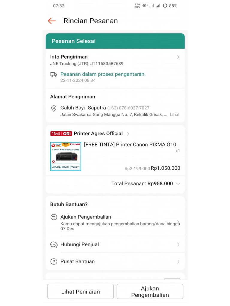 File Invoice Canon | PDF