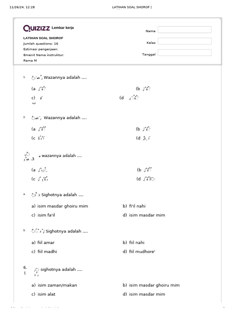 ASAS KIKU KLs VIII 2024 | PDF