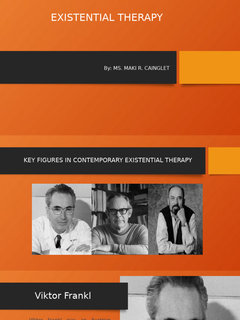 Existential Therapy | PDF | Psychotherapy | Martin Heidegger