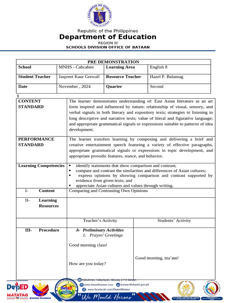 dlp module 4 | PDF | Learning | Human Communication