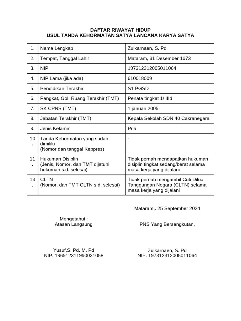 Format DRH | PDF