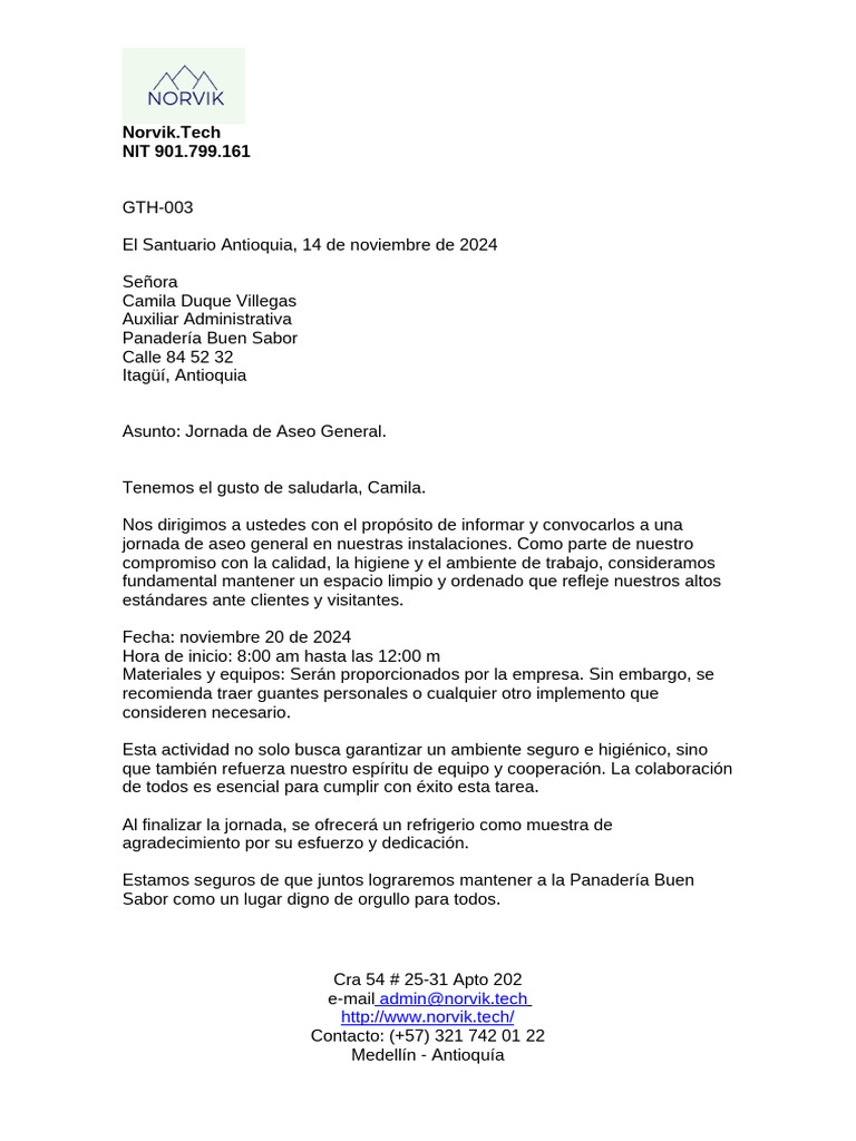 Carta Estilo Bloque Extremo | PDF