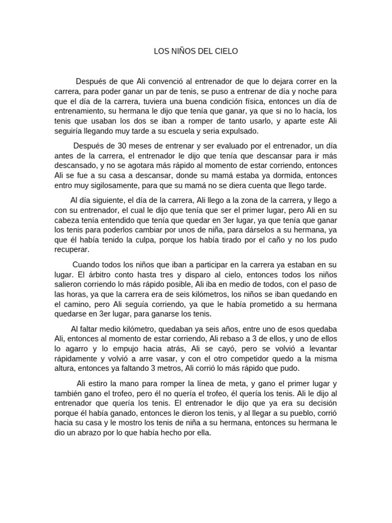 LOS NIÑOS DEL CIELo.1 | PDF
