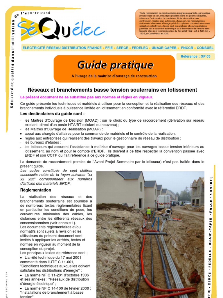 Sequelec Guide Pratique Lotissement | PDF | Technologie et ingénierie | Ordinateurs