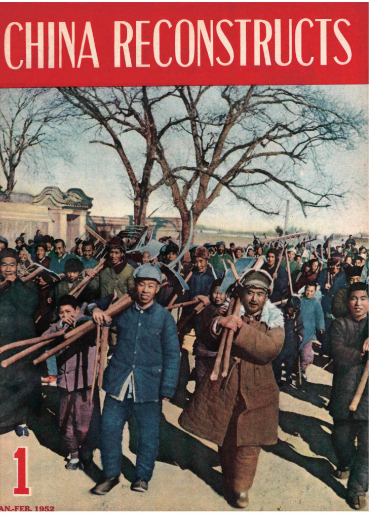 China Reconstructs - 1 (1952) | PDF | River | Earth Sciences