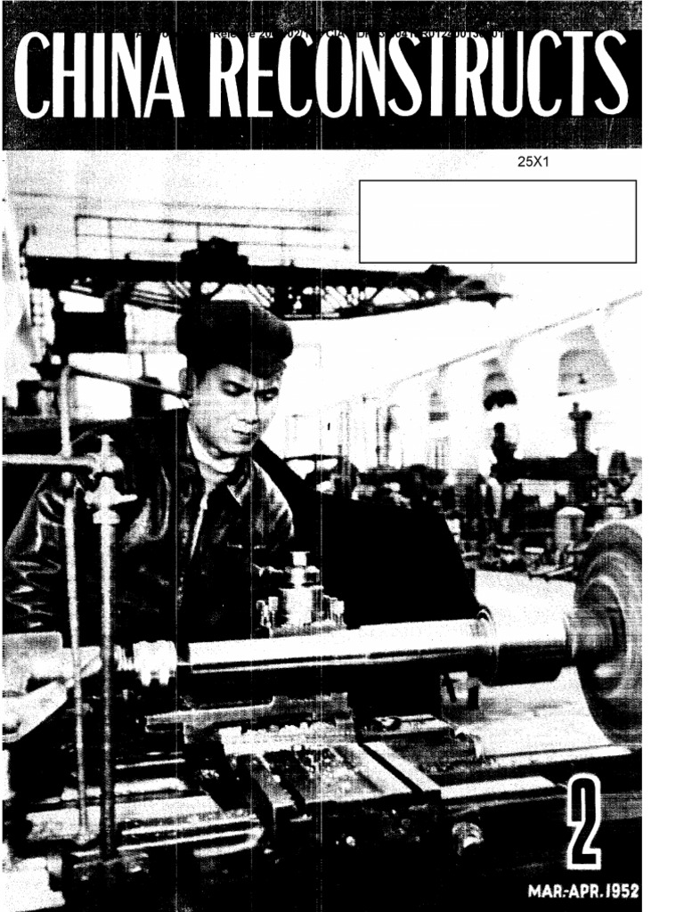 China Reconstructs - 2 (1952) | PDF