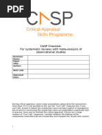 Amstar 2 | PDF | Meta Analysis | Randomized Controlled Trial