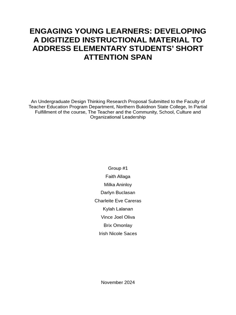 TCSO Design Thinking | PDF | Learning | Teachers