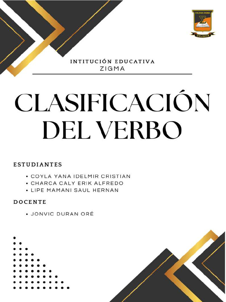 Clasificación de Verbos en Español | PDF | Verbo | Unidades Semánticas