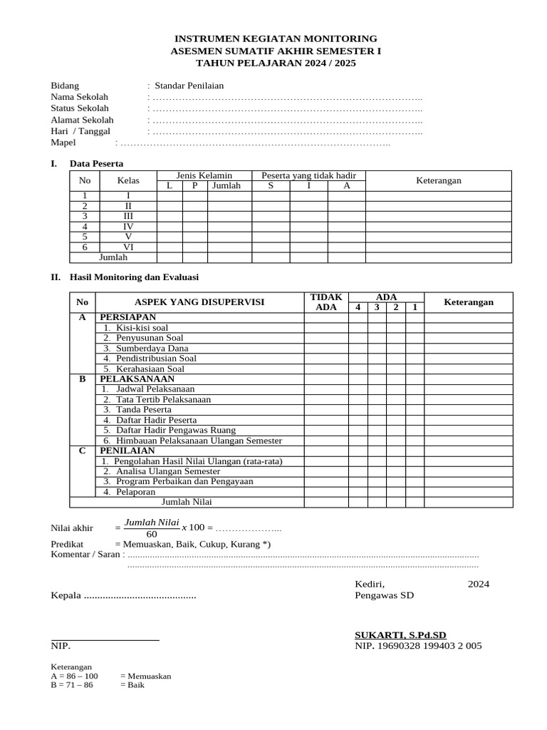2024-20255_1_INSTRUMEN ASESMEN SUMATIF | PDF