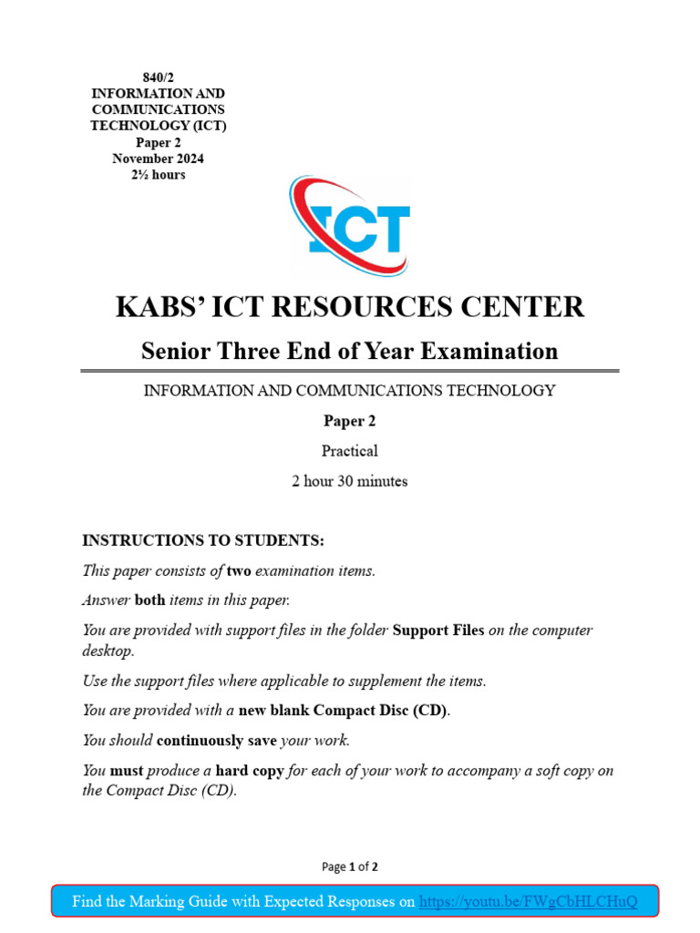 S3 Aponee ICT 2 RESOURCE | PDF | Computer File | Uganda