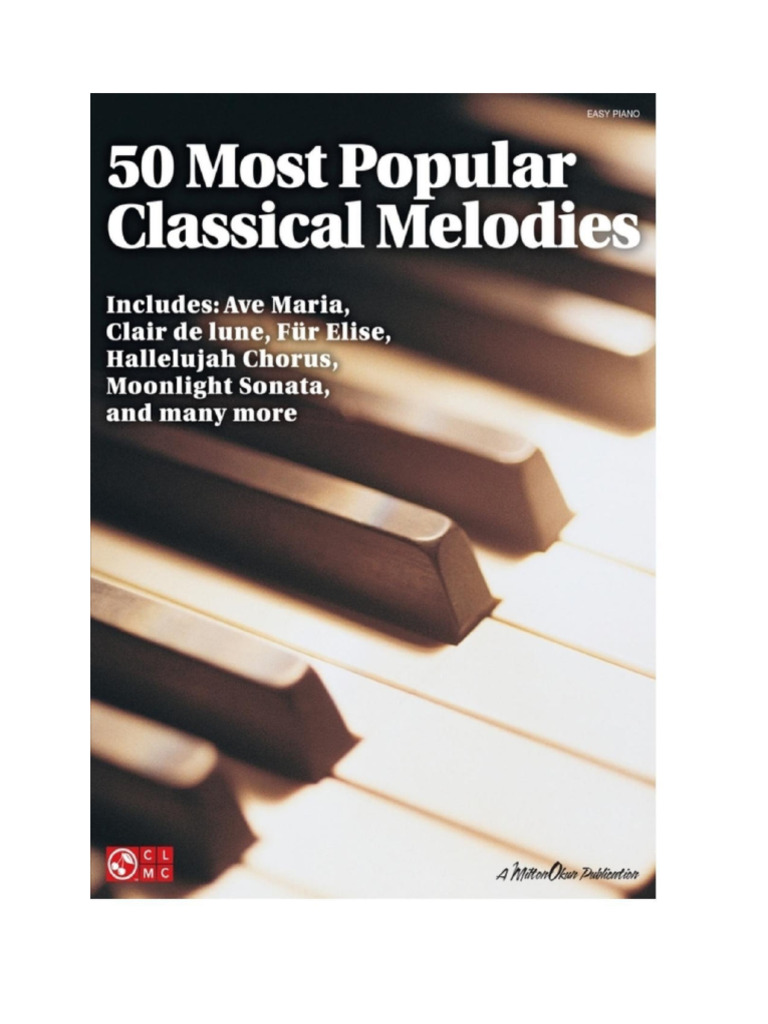 50 Most Popular Classical Melodies | PDF