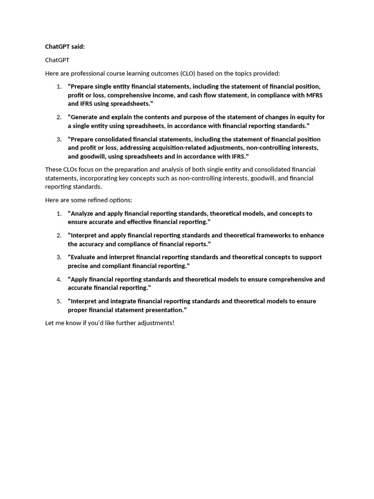 CLO That Covers Both Topics | PDF