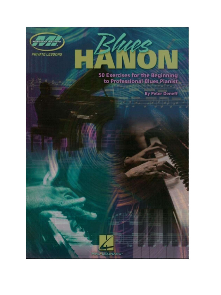 Hanon Blues Hanon Private Lessons Series by Peter Deneff | PDF