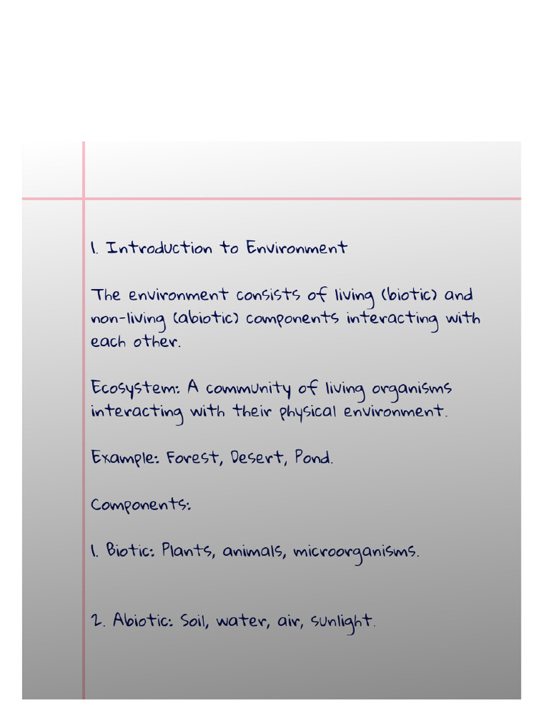 Environmental Studies | PDF