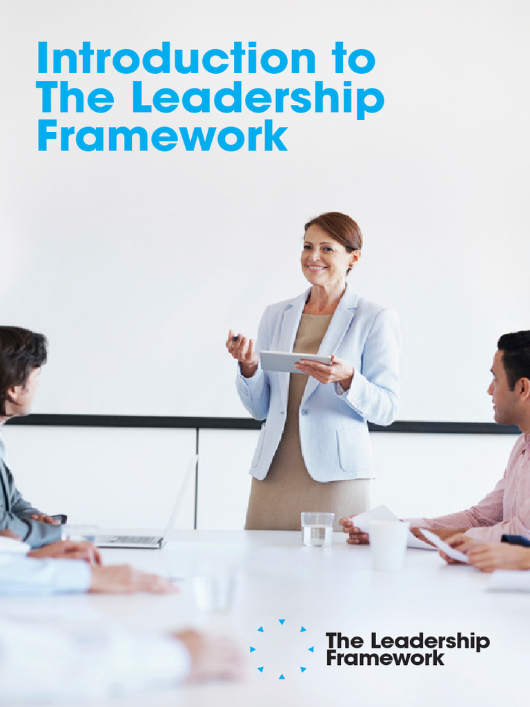 Leadership Framework A5 Introduction Booklet Screen | PDF | Leadership ...
