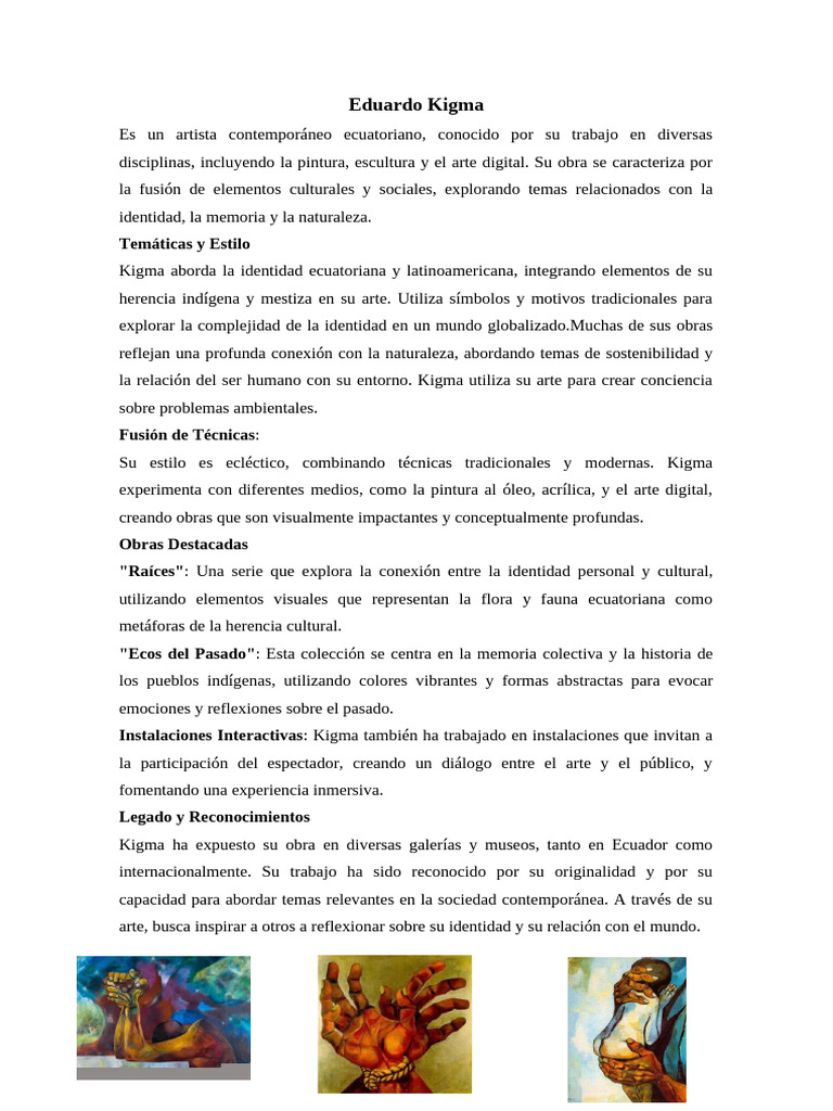 Eduardo Kigma | PDF