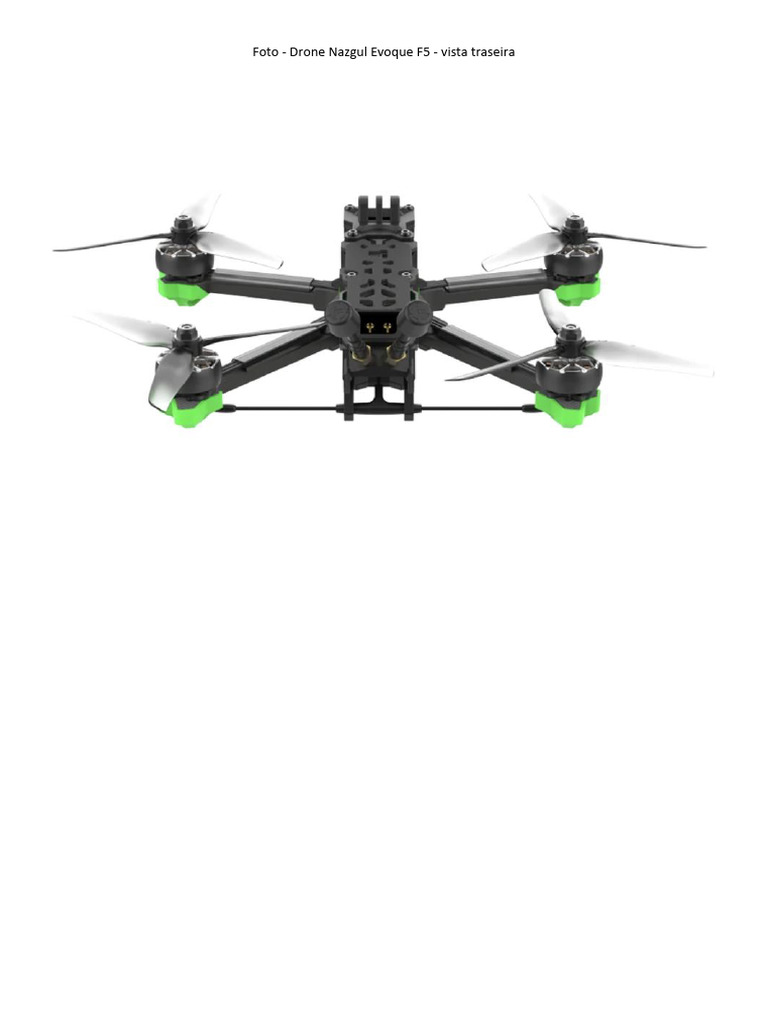 Foto - Drone iFlight FPV Nazgul Evoque F5 - vista posterior pdf | PDF