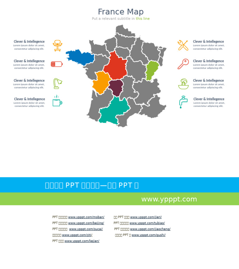 France Map: Put A Relevant Subtitle in | PDF