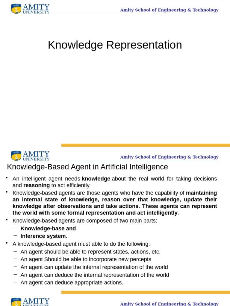 Knowledge Representation | PDF | Deductive Reasoning | Reason