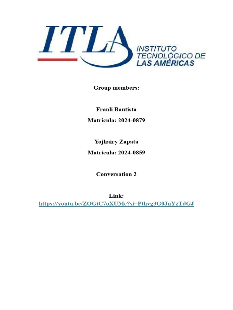 Conversation 2 | PDF