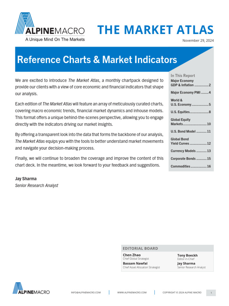 【艾摩宏观GLOBAL】Reference Charts and Market Indicators | PDF | Gross ...