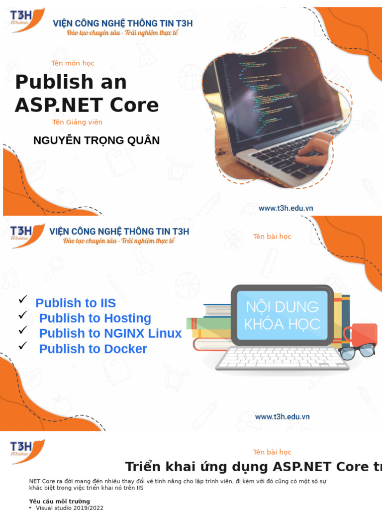 Publish An ASP - NET Core | PDF