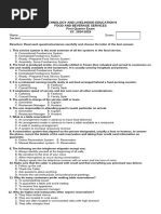 FNH Sba 1 Time Plan | PDF | Salad | Garlic
