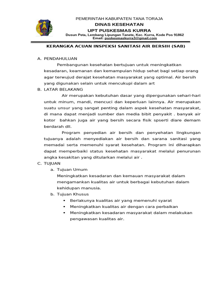 Kak Inspeksi Sab | PDF