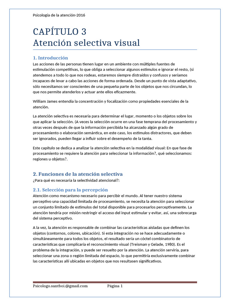 3 - Atención Selectiva Visual-2016-Ajpozo-Clases Con Angel | PDF ...