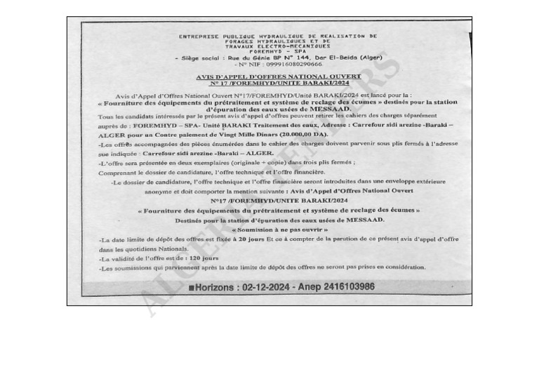 ALGERIA TENDERS-SCANS - 2024-12-02T121008.805 | PDF