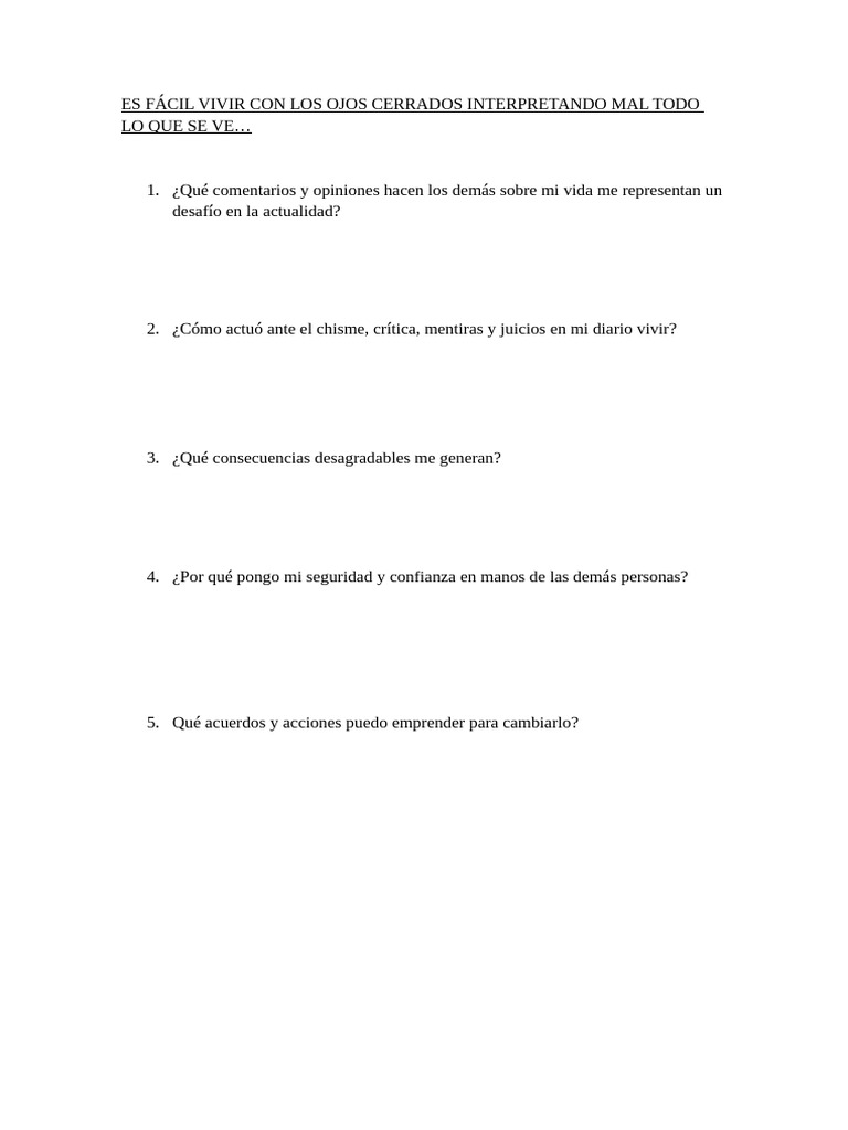 Preguntas. Segundo Acuerdo | PDF