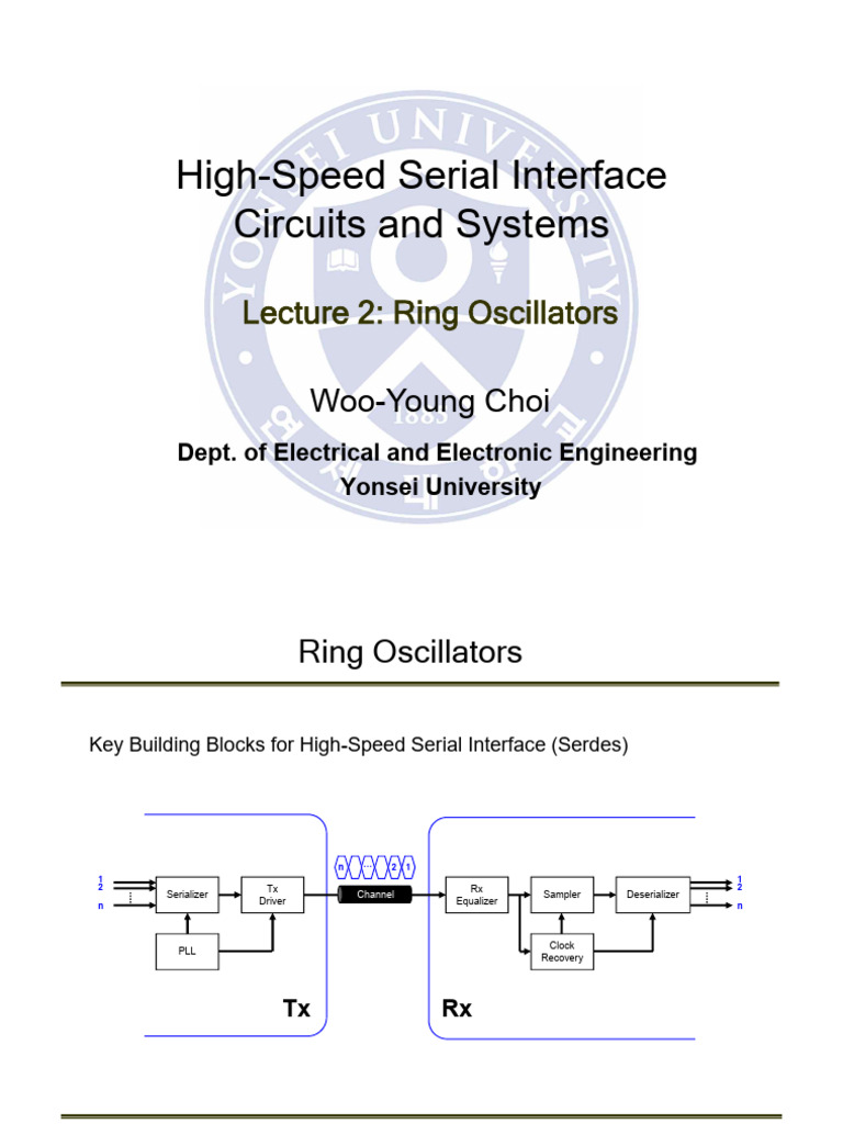 Lecture 2 Ring Oscillators | PDF | Electronic Oscillator | Electronic Circuits