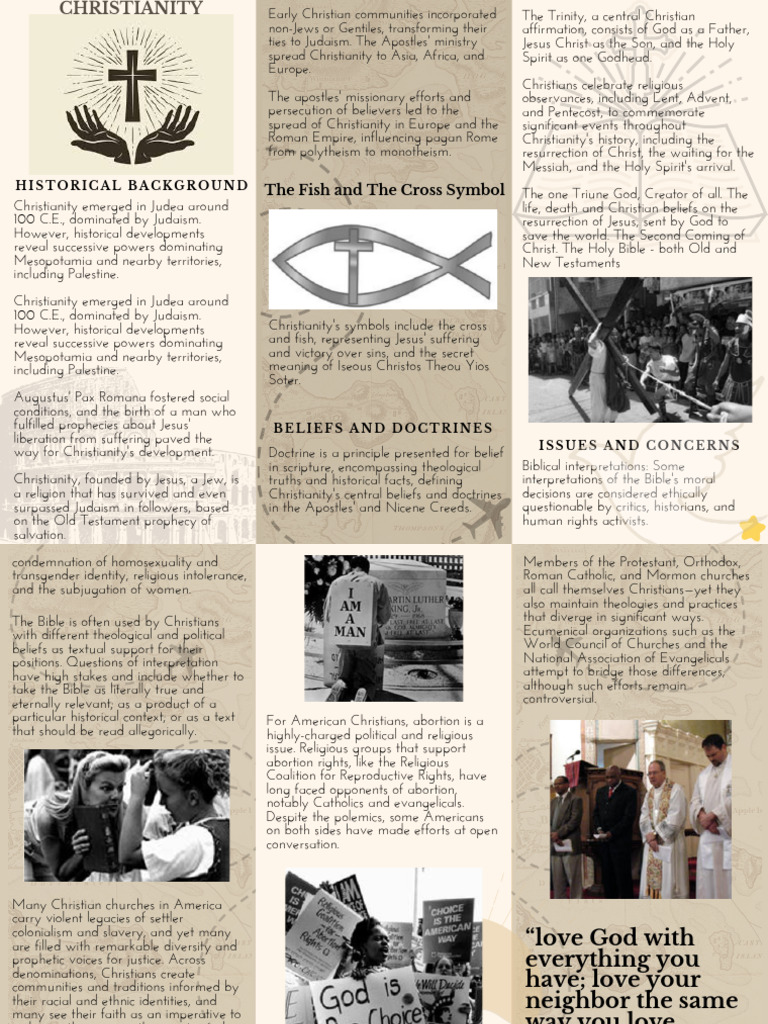 BROCHURE | PDF | Christian Church | Jesus