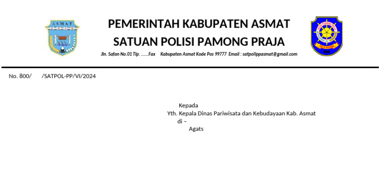 amplop satpol pp | PDF